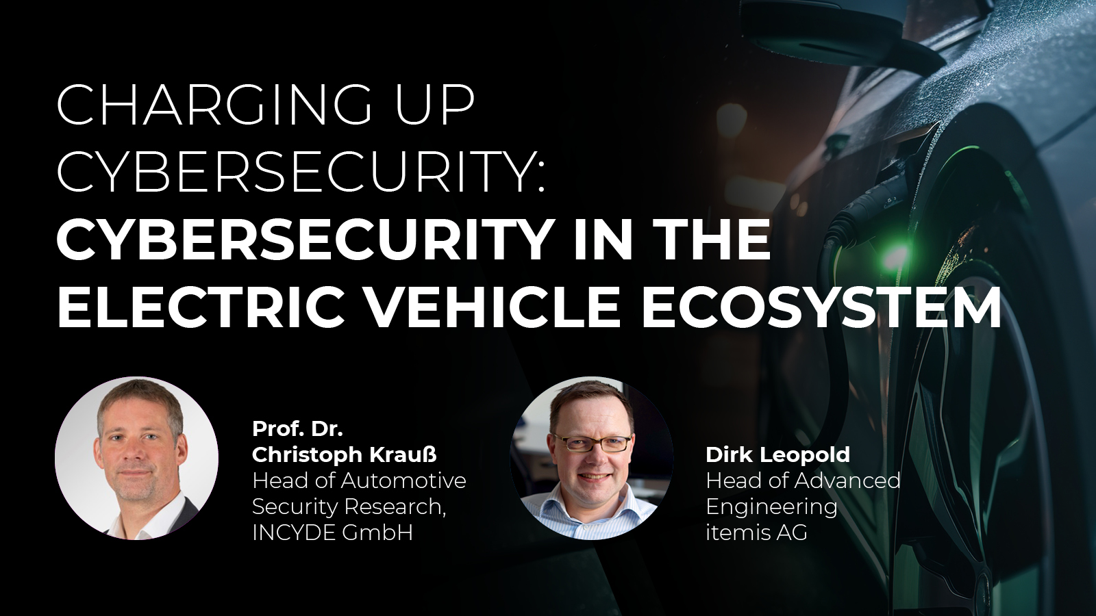 Webinar: Charging Up Cybersecurity: Cybersecurity in the Electric ...
