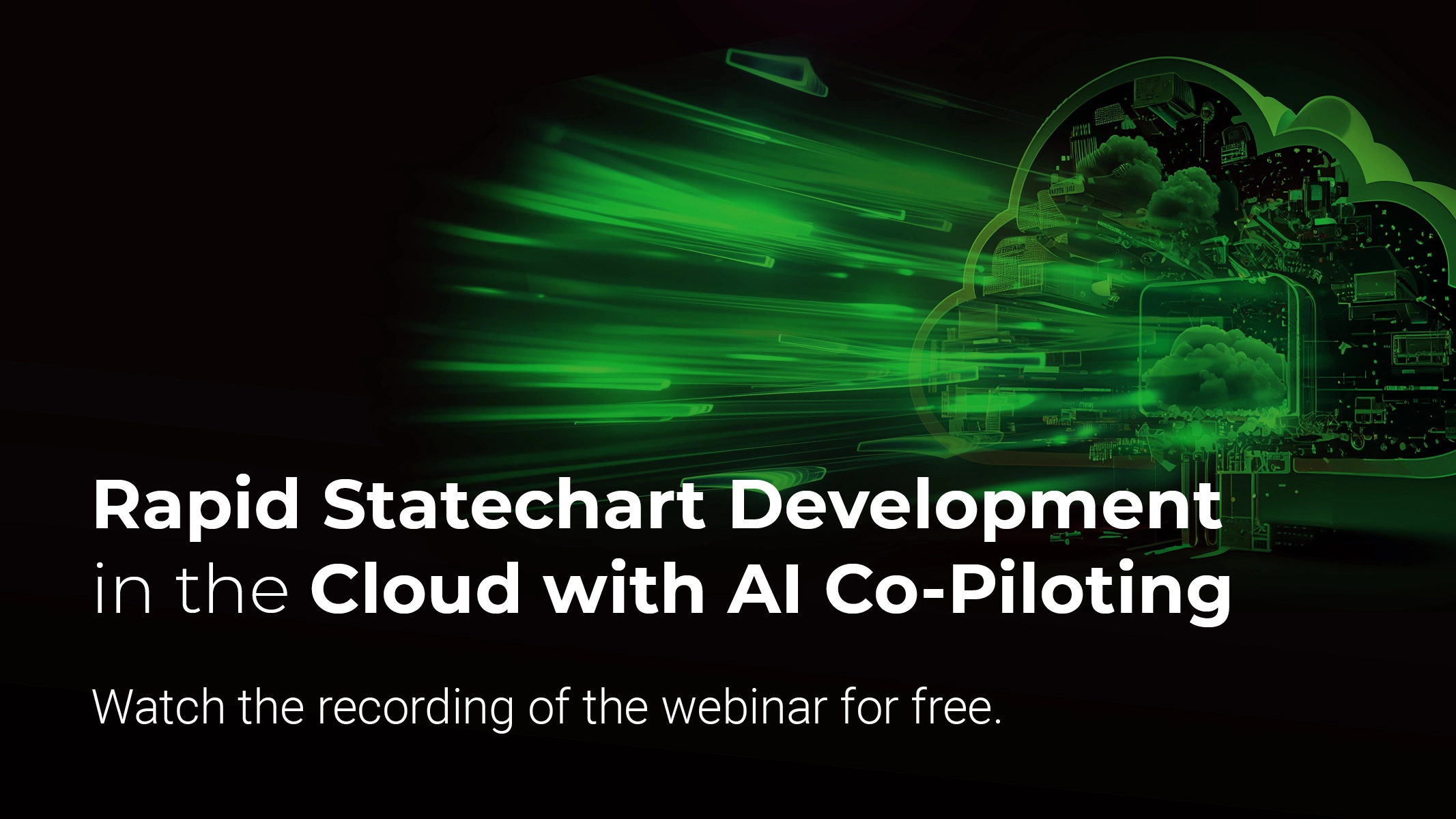 Rapid State Machine Development in the Cloud with AI Co-Piloting